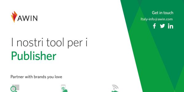 I nostri tool per i Publisher - Awin