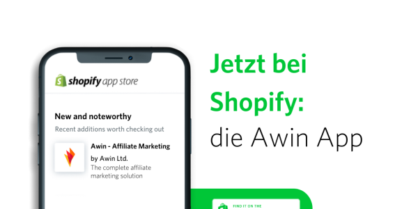 Awin ist jetzt im Shopify App Store verfügbar